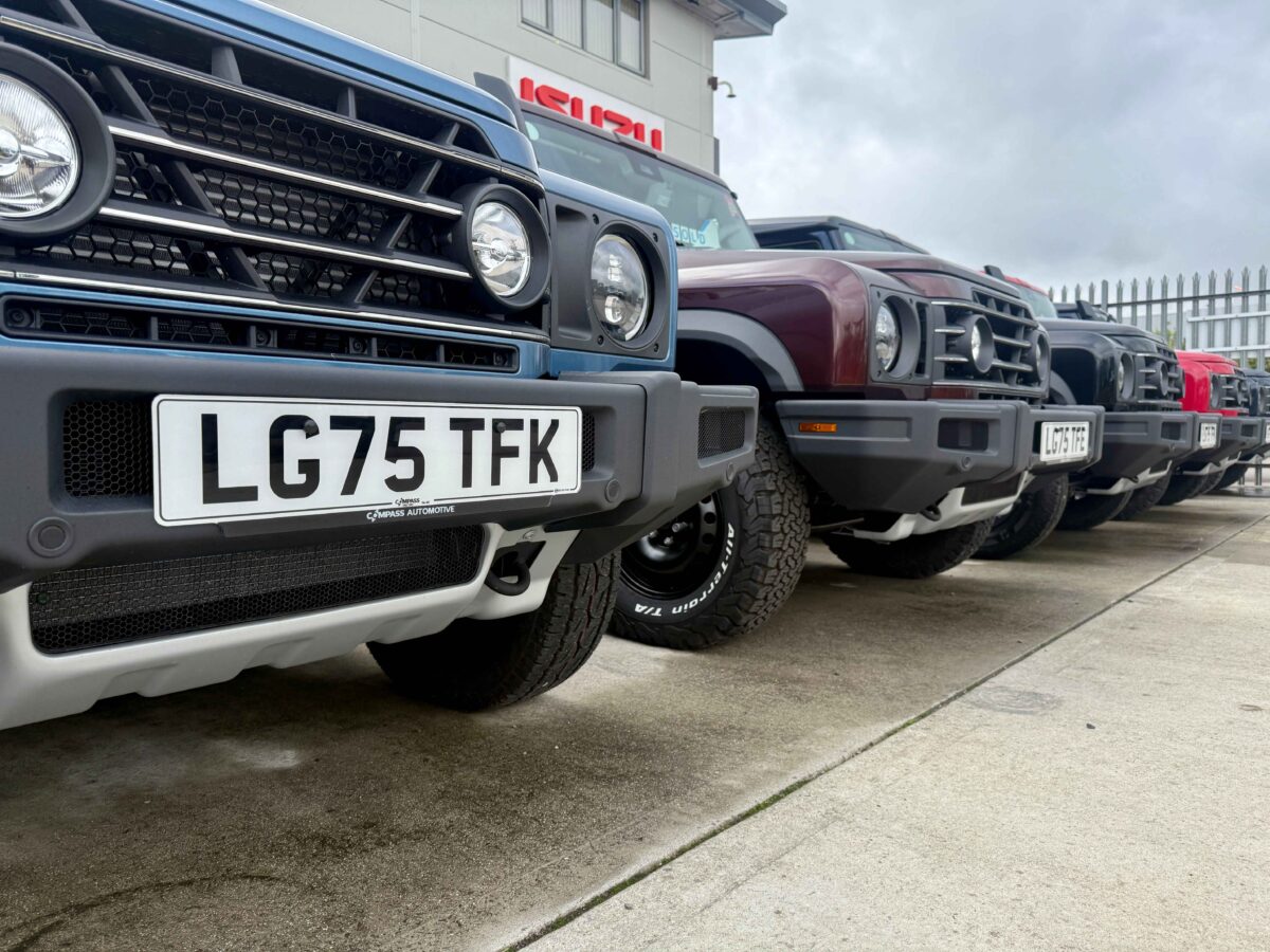 Compass Automotive Delivers First Fleet of New 75-Registration INEOS ...
